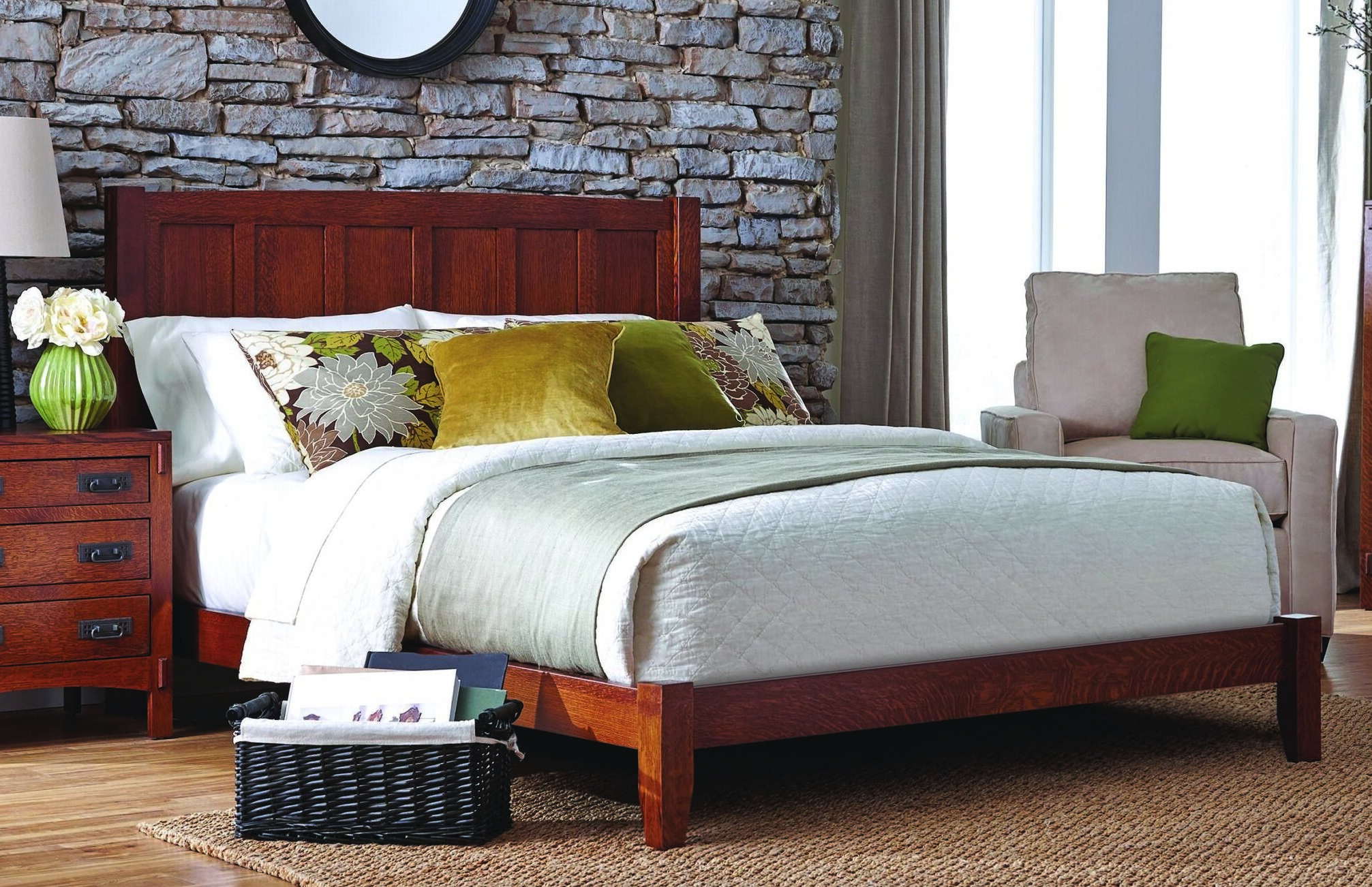 Mavin American Craftsman Bed – tracysfurniture.com
